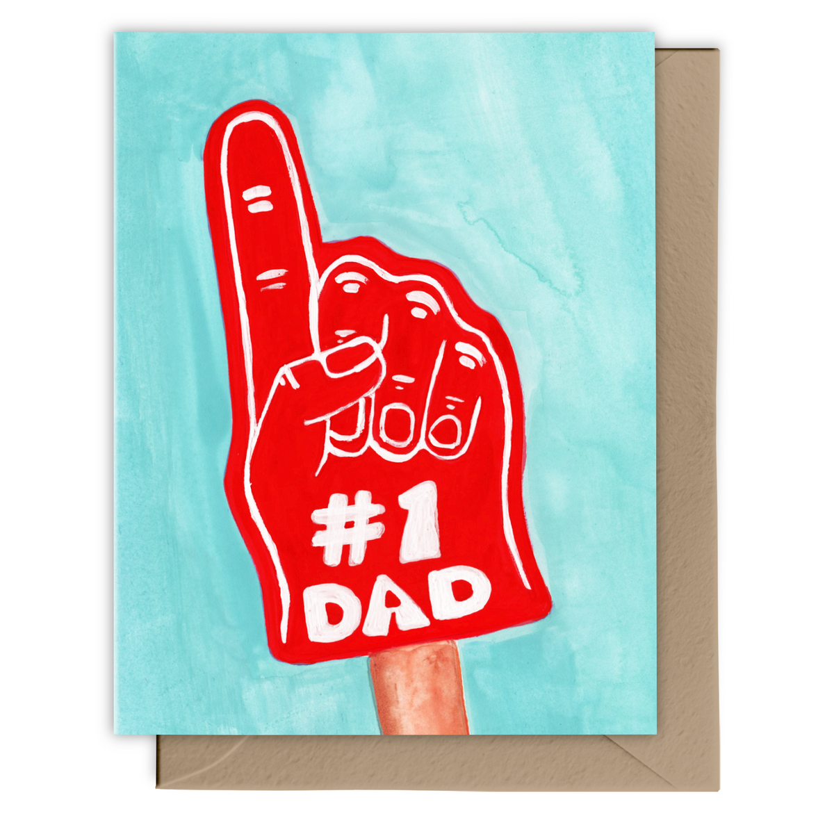 #1 Dad Card – Lucky Bat Paper Co.