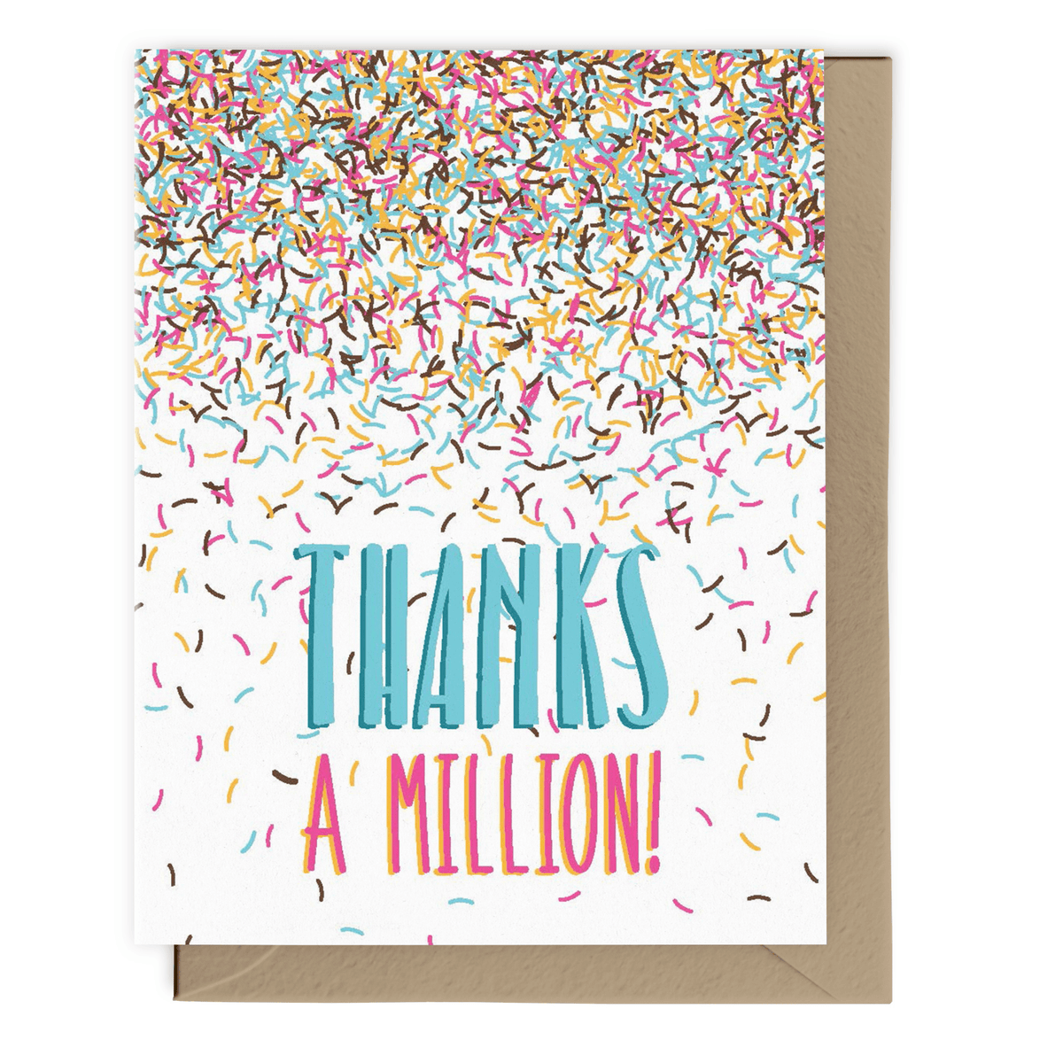 Thanks A Million Card – Lucky Bat Paper Co.