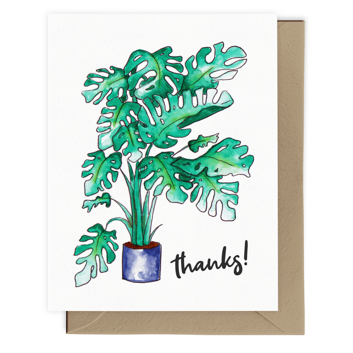 Thanks! Card – Lucky Bat Paper Co.